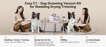 Cozy C1 Animal Grooming Vacuum, Dog Clipper And Vacuum – oneisall