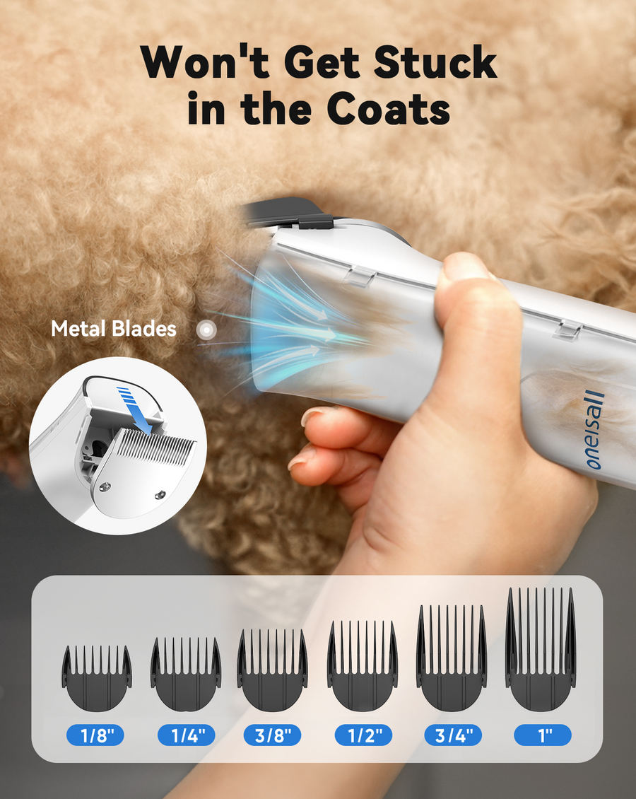 Dog Vacuum Brush | Professional Dog Clippers – oneisall
